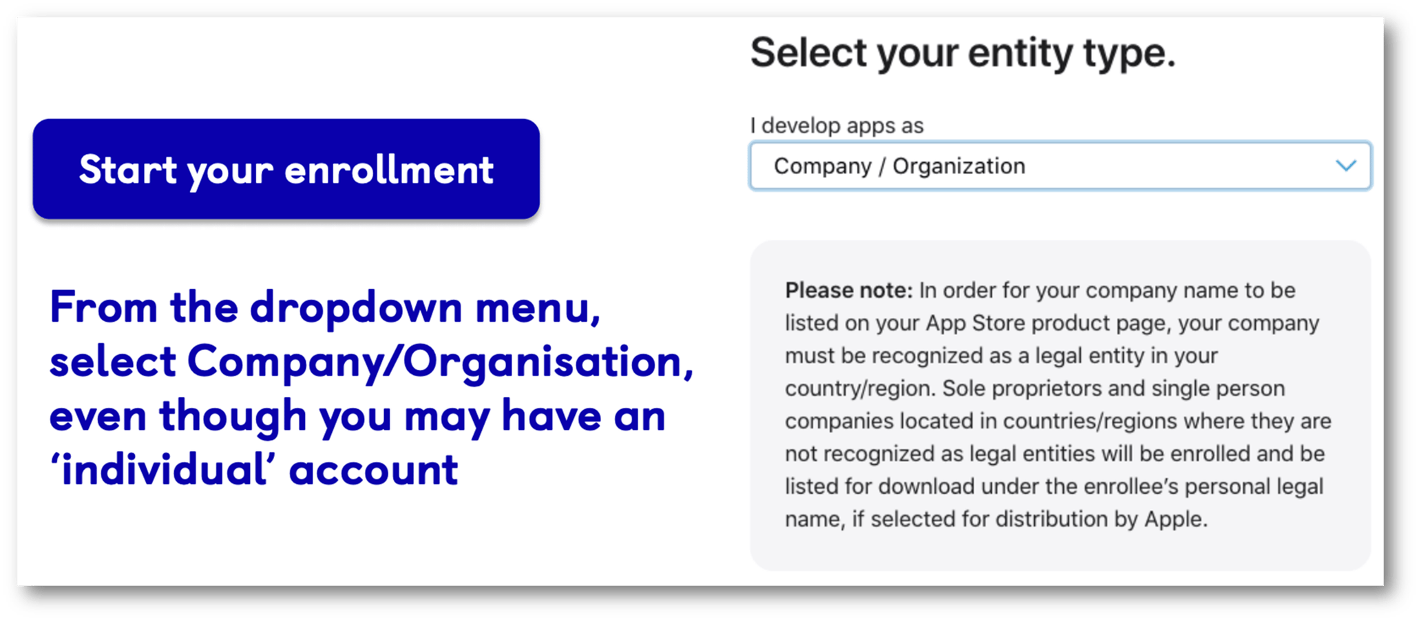 Set up your App Store Developer Account