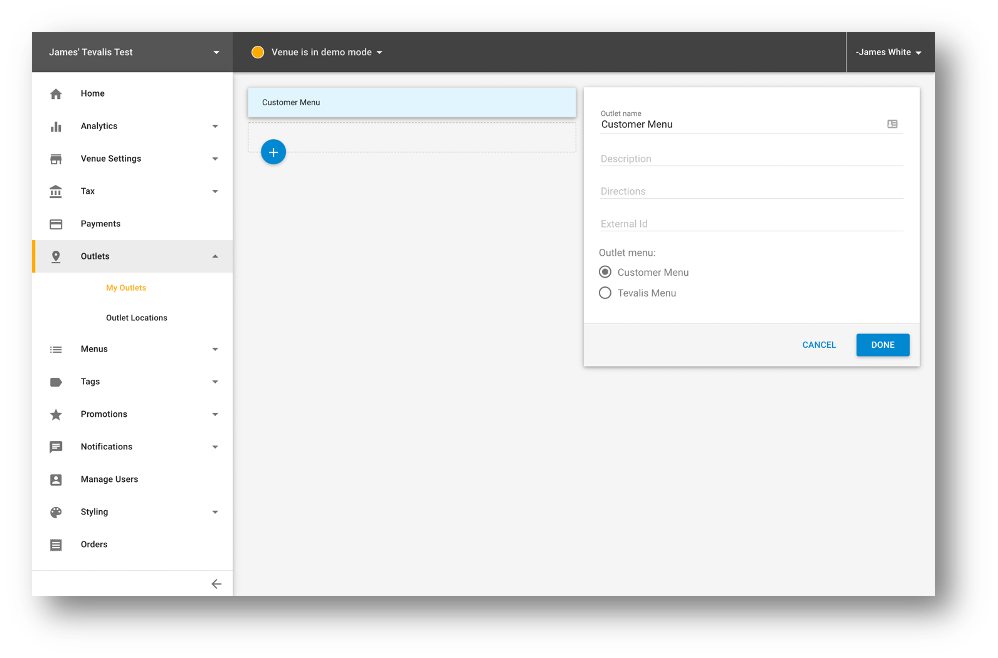 Manage your Tevalis-integrated Service